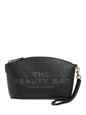 Marc Jacobs The Beauty Leather Cosmetic Bag Black