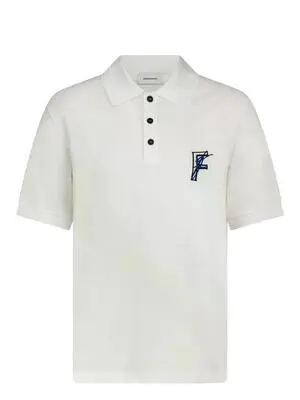 FERRAGAMO Cotton Polo Shirt - White
