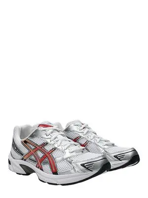 Asics Asics Gel-1130 Lace-Up Mesh And Synthetic Sneakers White/red