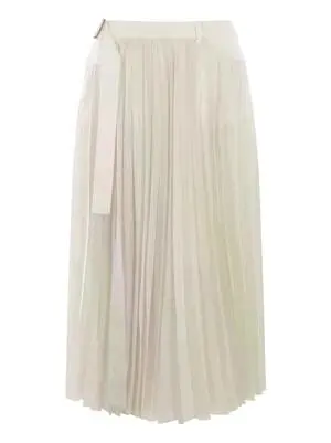 SACAI Sacai Patch Pocket Pleated Skirt
