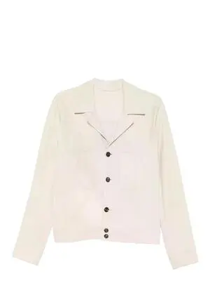 Eleventy Suede Jacket - Neutrals