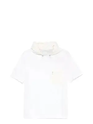 Eleventy Hooded T-shirt - White