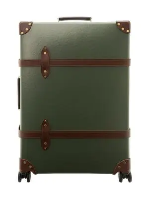 GLOBE-TROTTER Globe-Trotter Large Centenary 4-Wheel Suitcase Green