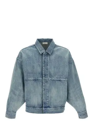 Fear Of God Denim Trucker Jacket - Blue