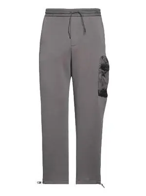 Emporio Armani Cotton-Blend Cargo Pants Grey