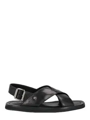 Church's Leather Ankle Strap Sandals - Black