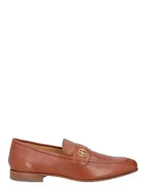 Bally Loafers In Dark Goat Skin - Brown