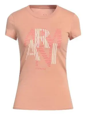 Armani Exchange Logo-print T-shirt - Pink