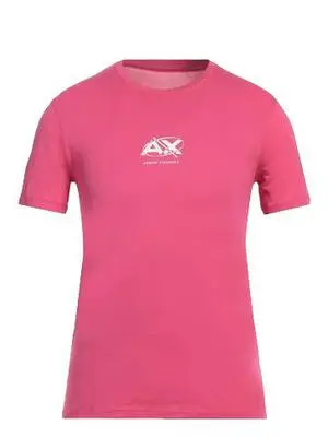 Armani Exchange T-shirt Size Pima Cotton - Magenta