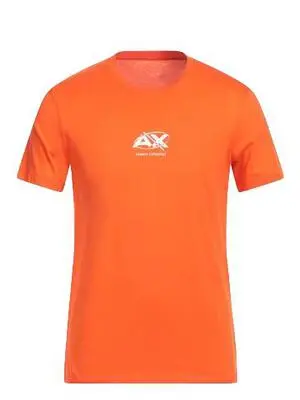 Armani Exchange T-shirt Size Pima Cotton - Orange