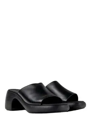 Camper Thelma Platform Slide Sandal - Black