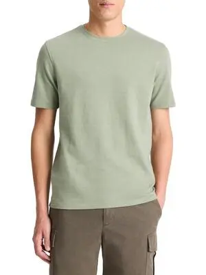 Vince S/s Crew Broad Leaf/ Natural