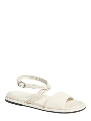 Olukai Tiare Ankle Strap Sandal - White Sand / White Sand
