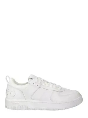 Hugo Logo-appliqué Sneakers - White