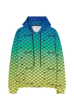 Off-White Monogrammed Hoodie - Multicolor