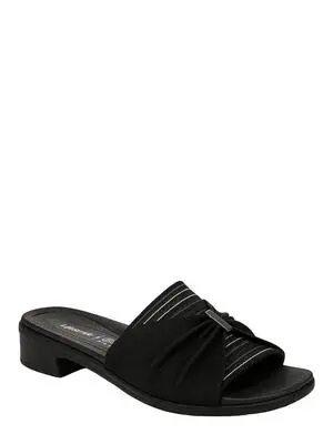 LIFESTRIDE BZees Paradise Slide Sandal Blk