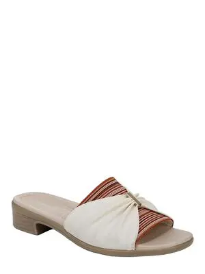 LIFESTRIDE Bzees Paradise Slide Sandal - Cream