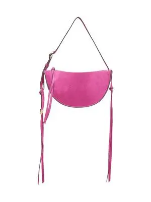 Dolce Vita Verona Leather Shoulder Bag - Magenta
