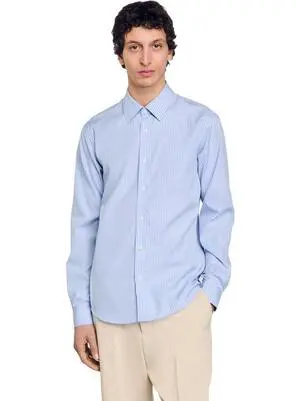 Sandro Striped Shirt - Blue Sky