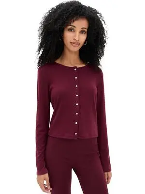 LE BOP ELOISE CARDIGAN Burgundy