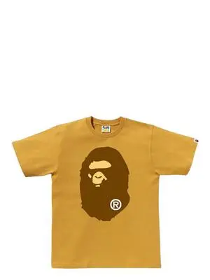 A BATHING APE Big Ape Head T-shirt - Yellow