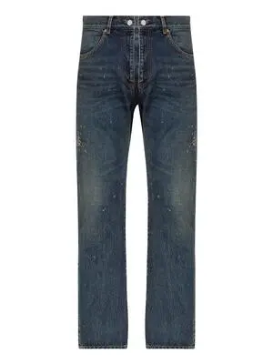 Undercover Painter Straight Jeans - Blue