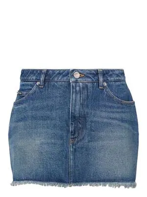 Dolce & Gabbana Denim Mini Skirt - Blue