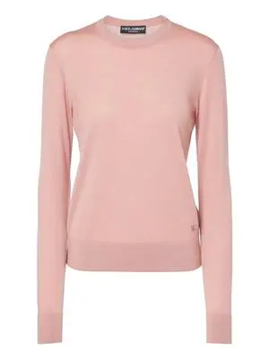Dolce & Gabbana Virgin Wool Sweater - Pink