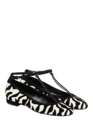 Ulla Johnson Polline Leather Ballet Flats - Brown