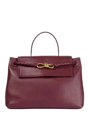 Bottega Veneta Ciao Ciao Medium Leather Tote Bag - Burgundy