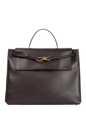 Bottega Veneta Ciao Ciao Knot Large Tote - Brown