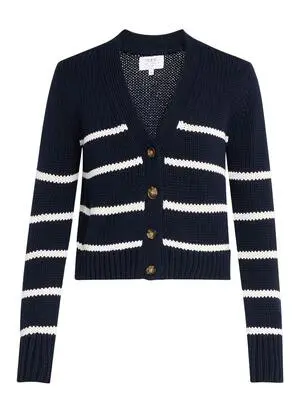 LA LIGNE La Ligne Mini Marina Striped Cardigan