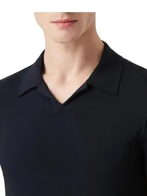 Giorgio Armani Apos;s Jersey Polo Shirt - Blue Multi