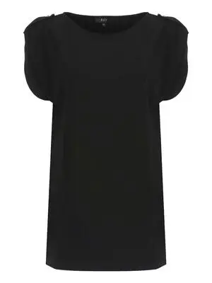 FAY Round-neck T-shirt - Black