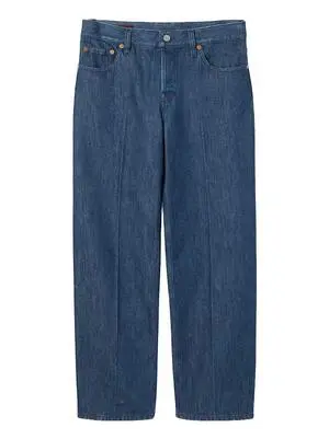 Gucci Straight Fit Denim Pants - Blue