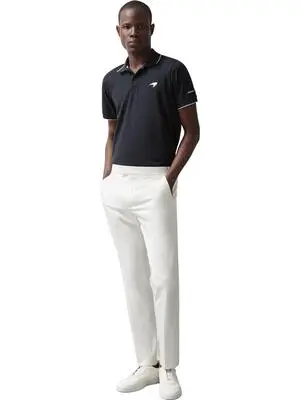 REISS X Mclaren F1 Team Crypto Mclaren F1 Team Cotton Polo Shirt - Navy