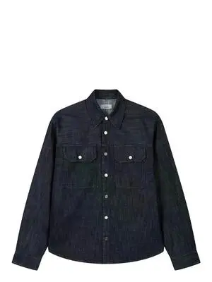 STUDIO TOMBOY Two-pocket Denim Shirt - Blue