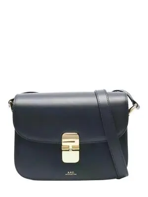A.p.c. A.P.C. Small Grace Shoulder Bag Blue
