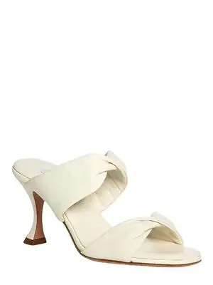 AQUAZZURA Twist 75 Sandals - White