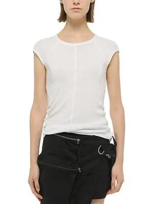 Helmut Lang Sport Cap Sleeve Top - Optic White