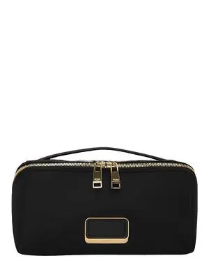 Tumi Voyageur Dallas Cosmetic Case - Black/gold