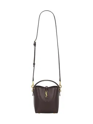Saint Laurent Saint Laurent Mini Le 37 Bucket Bag Dark Sweet Chocolate