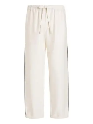 Dolce & Gabbana Linen Fabric Pajama Pants - White