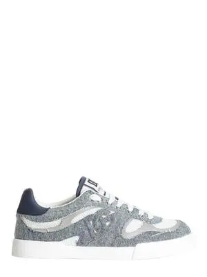 Dolce & Gabbana Dolce & Gabbana Denim Strobel Portofino Light Sneakers Multicolor