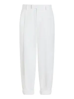 Dolce & Gabbana Linen Pants - White