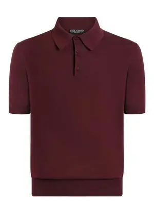 Dolce & Gabbana Short-sleeved Cotton Polo-shirt - Multicolor