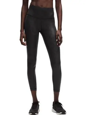 Lululemon Wunder Train High-rise 25" Tight - Matte Shine Black