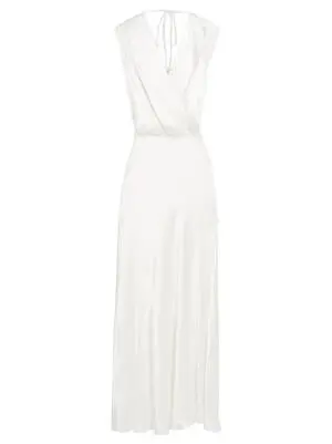 Bec & Bridge Moon Dance Draped Maxi Dress - White