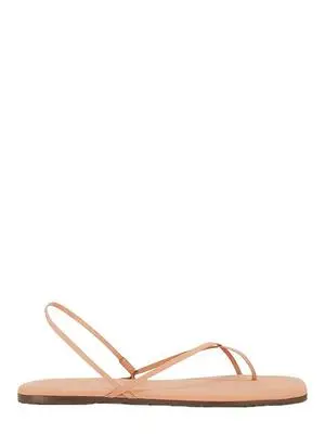 Tkees Square Toe Slingback Sandals - Nude Beach