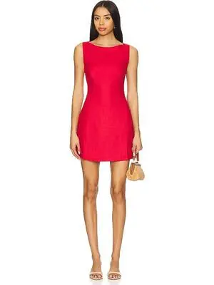 Faithfull The Brand Lydie Mini Dress - Red